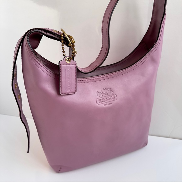 Coach | Bags | Vintage Coach Ergo Hobo Bleeker Tattersall Large ...